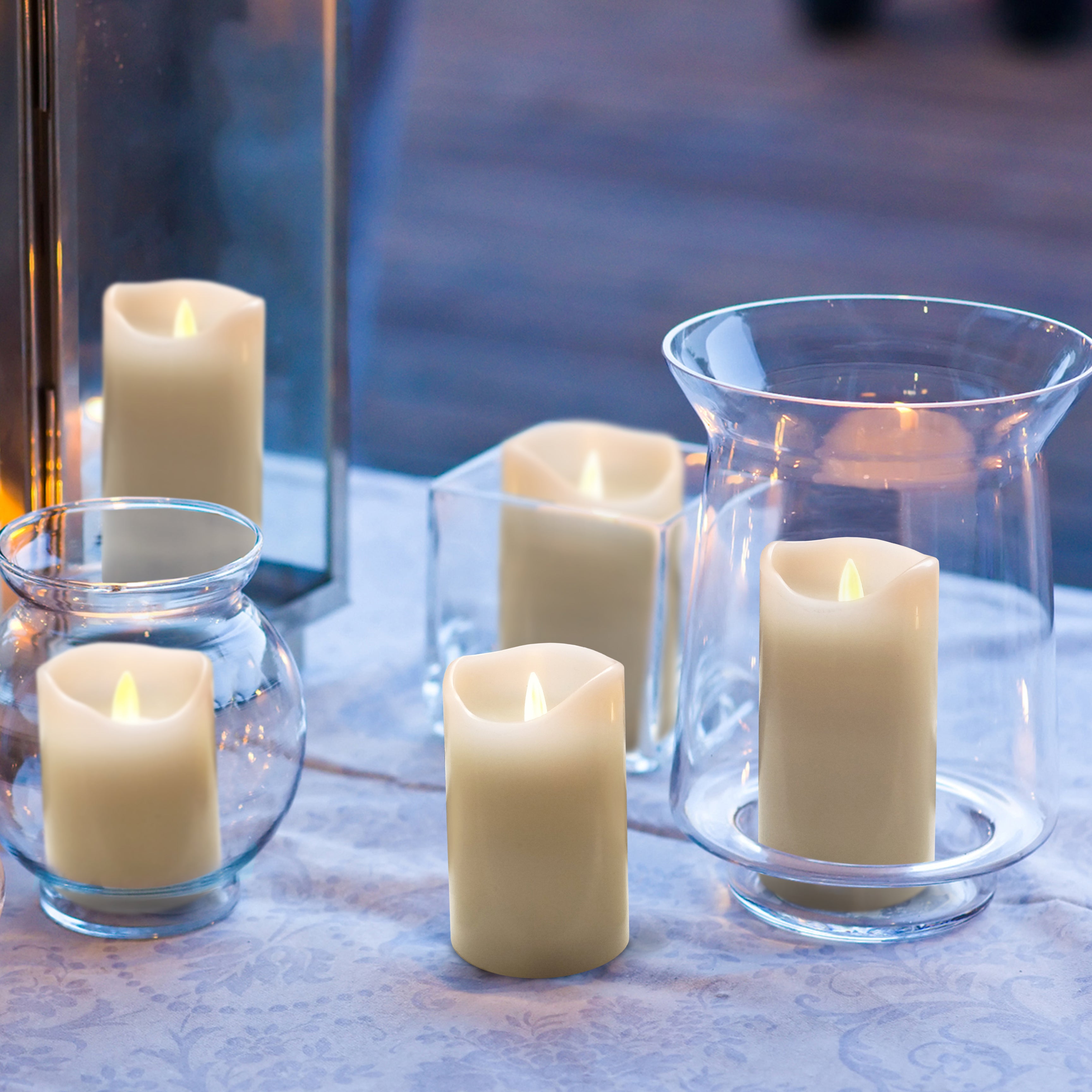 Classic Real Wax LED Candles, 3 Pack – Furora LIGHTING